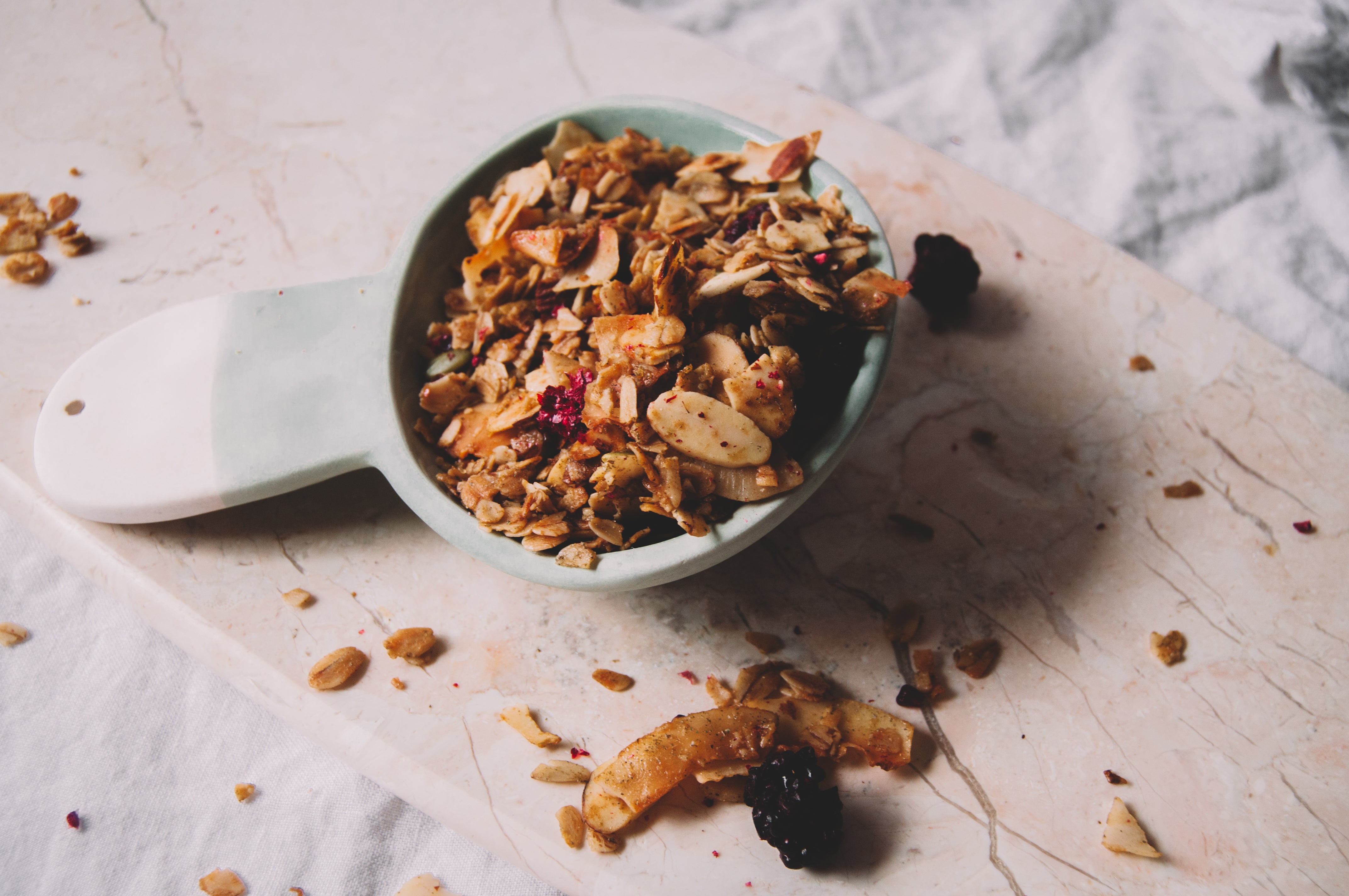 Vanilla Bean Granola with Sour Cherries | Jamie's Farm