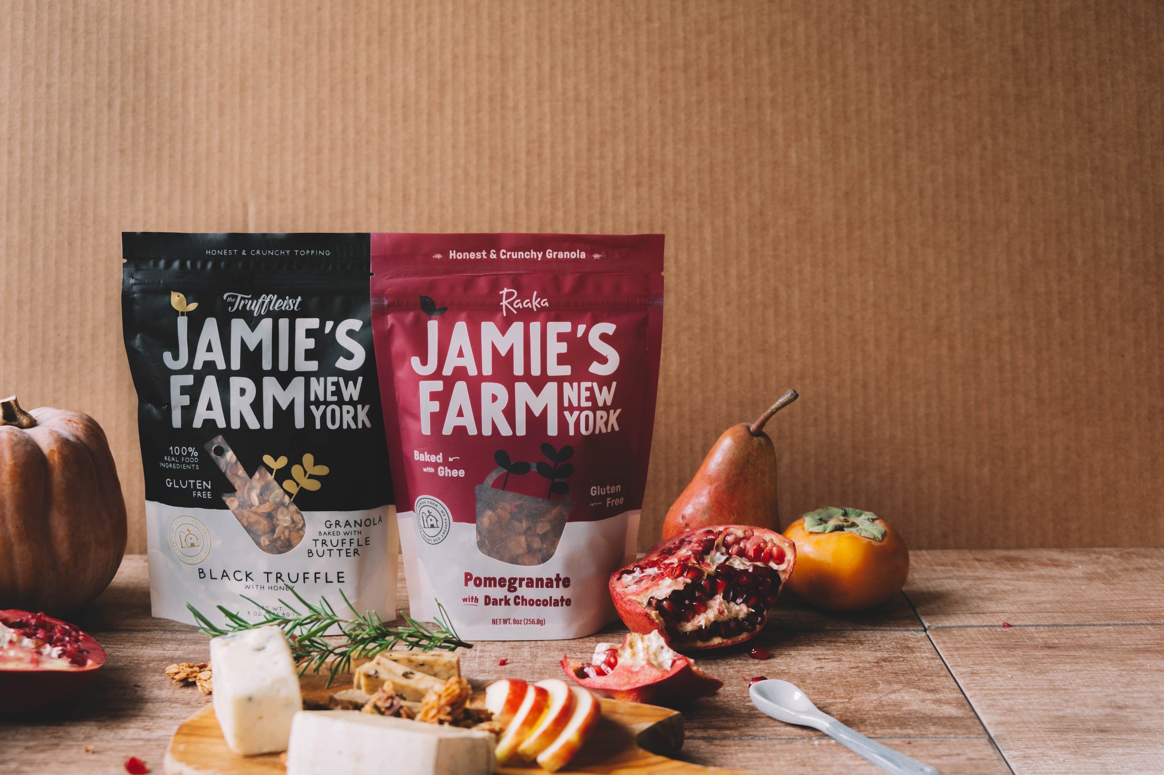 Jamie's Farm: Award-Winning, Small Batch Granola Baked with Ghee