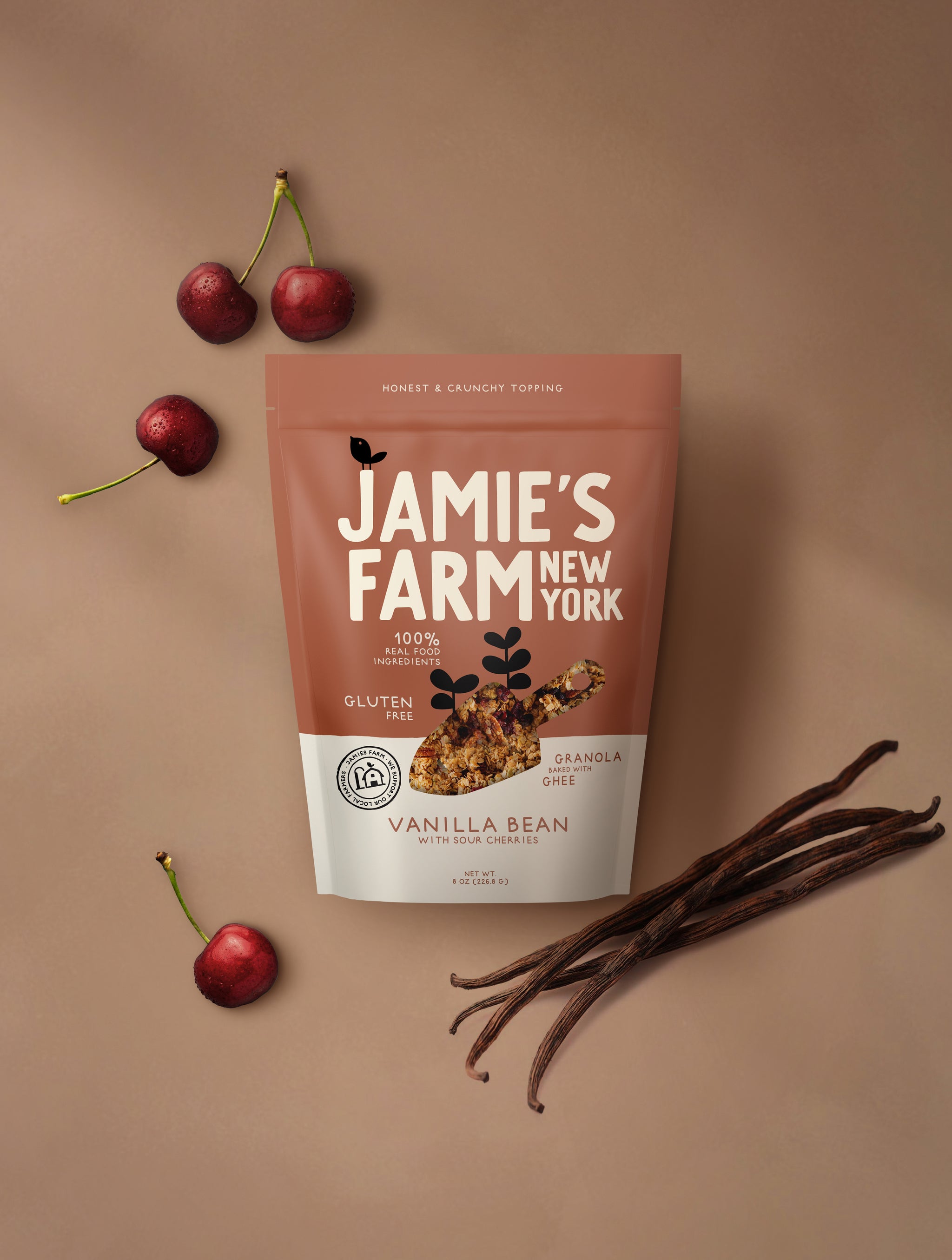 Jamie's Farm: Award-Winning, Small Batch Granola Baked with Ghee