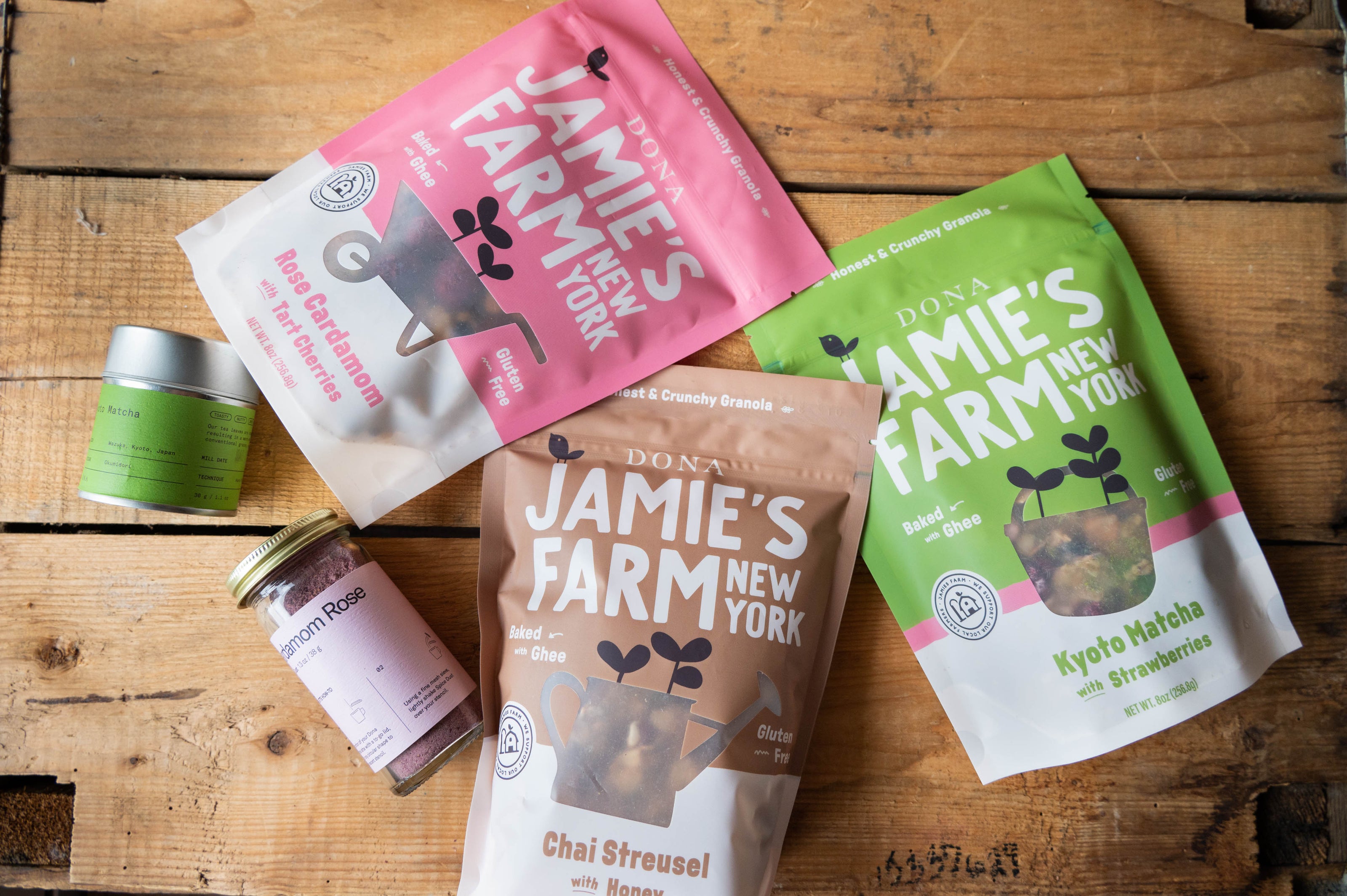 Jamie's Farm: Award-Winning, Small Batch Granola Baked with Ghee